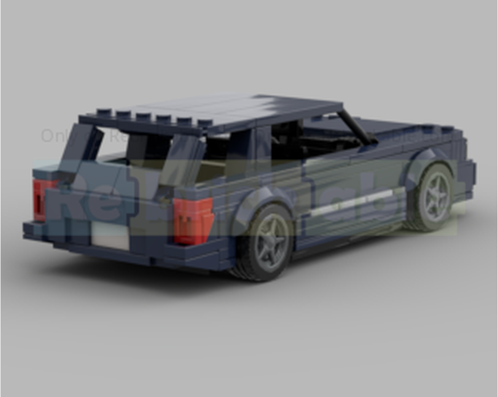 LEGO MOC 2006 dodge magnum R/T by Mightbemike | Rebrickable - Build ...