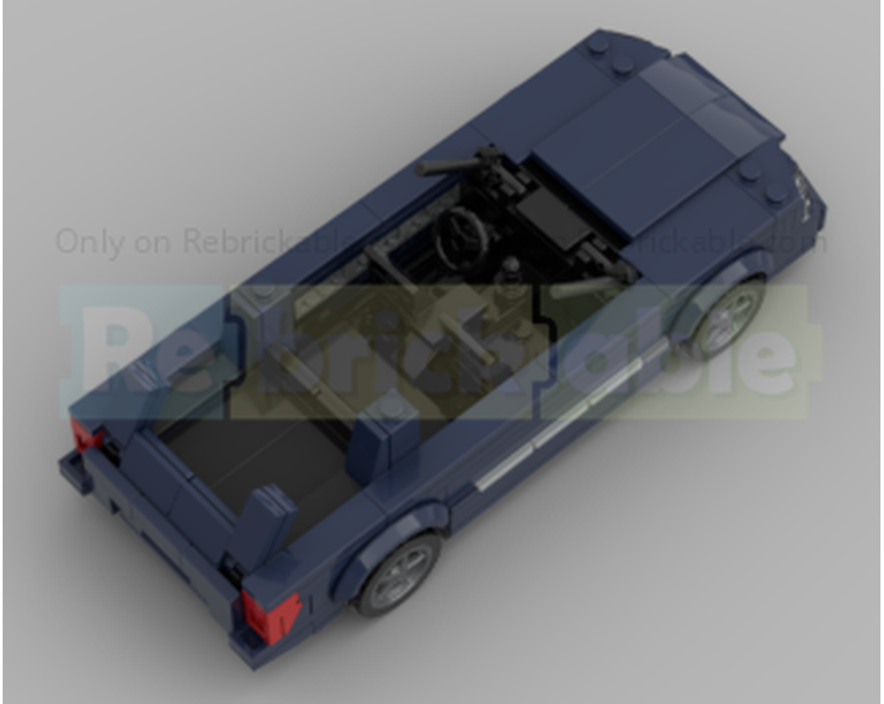 LEGO MOC 2006 dodge magnum R/T by Mightbemike | Rebrickable - Build ...