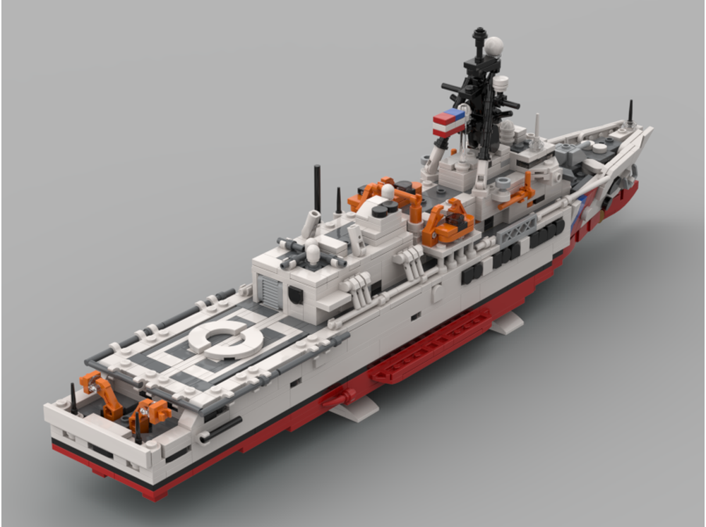 LEGO MOC USCGC Argus (WMSM-915) by BasicBuilder23 | Rebrickable - Build ...