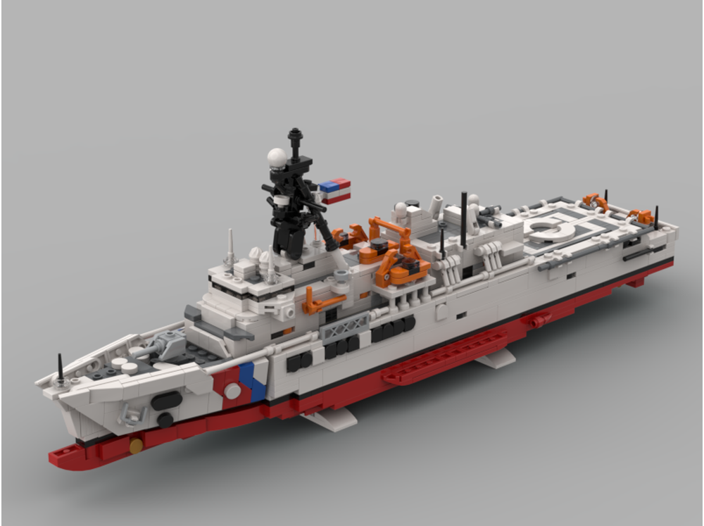 LEGO MOC USCGC Argus (WMSM-915) by BasicBuilder23 | Rebrickable - Build ...