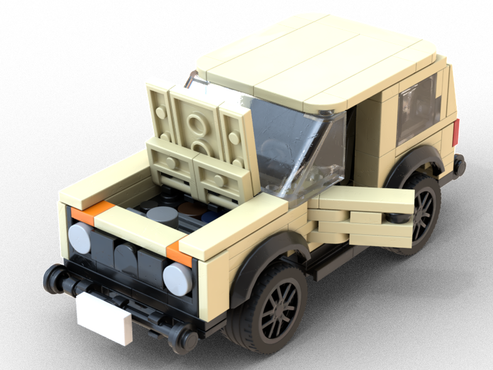 LEGO MOC-233913 Lada Niva by BowTiedTurismo | Rebrickable - Build with LEGO