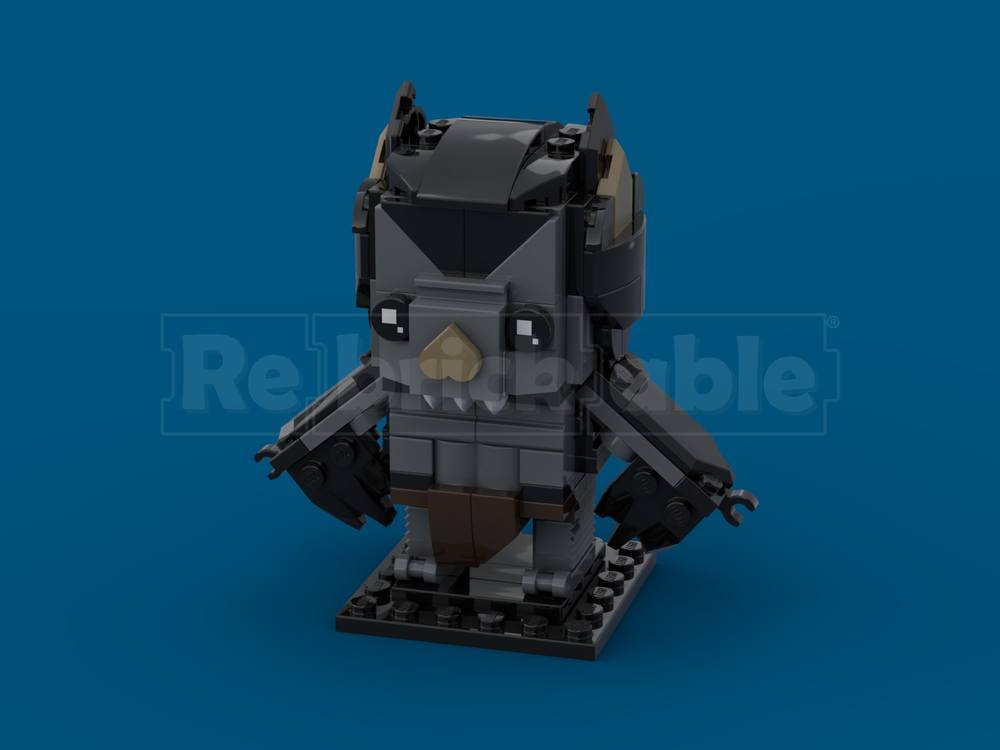 LEGO MOC Vampire Bat Brickheadz by Penguins and plastic | Rebrickable ...