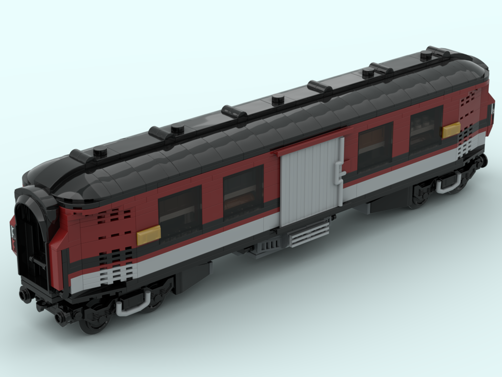LEGO MOC-233930 LMS Princess Royal 6201 Princess Elizabeth train by bo ...