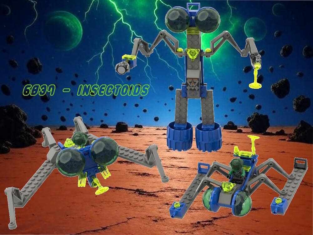 LEGO MOC 6837 - Insectoids alternates by silenfu | Rebrickable - Build ...