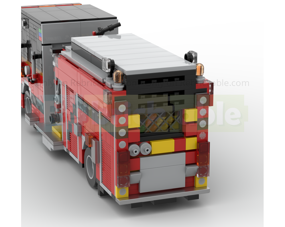 LEGO MOC Spartan Metro Star Engine Firetruck by Astrid11 | Rebrickable ...