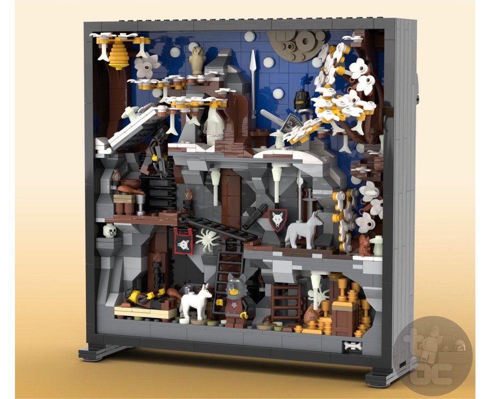 LEGO MOC Lego frame - IKEA Sannahed like by the_bricked_cave ...