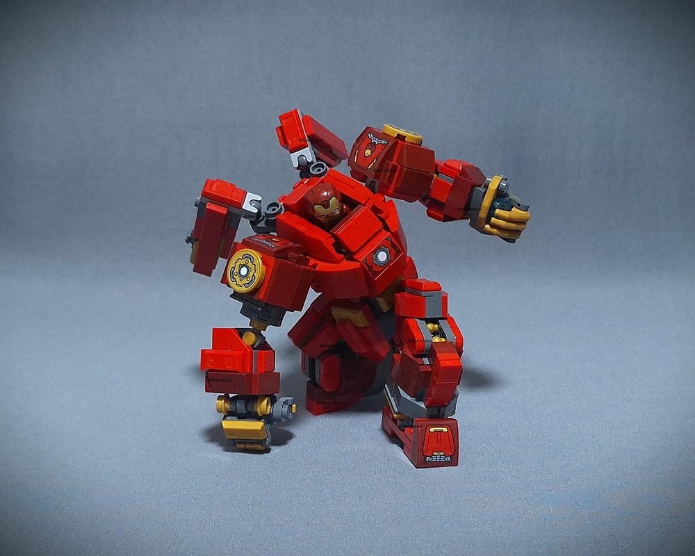 LEGO MOC Proto Hulk Buster v2.0 by Mechalaro | Rebrickable - Build with ...