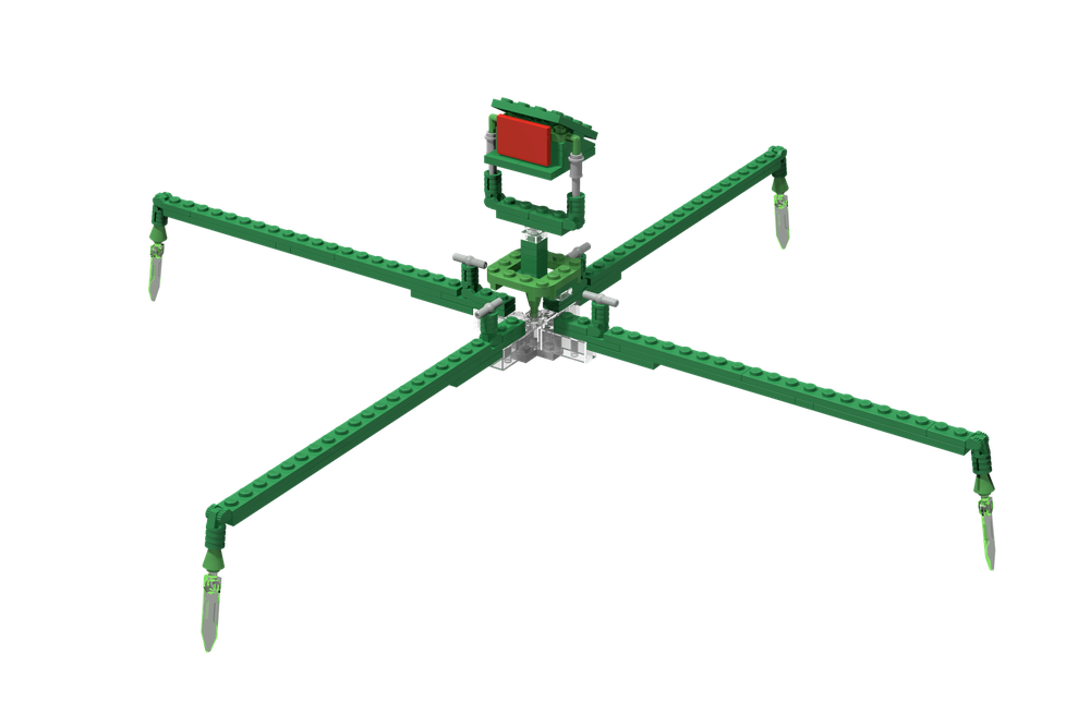 LEGO MOC Tron 82 GridBug by ekubart | Rebrickable - Build with LEGO