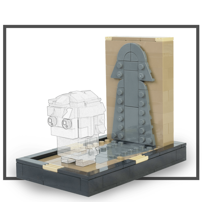 LEGO MOC Tatooine "Chosen One" Diorama-Base for BrickHeadz by Brix ...