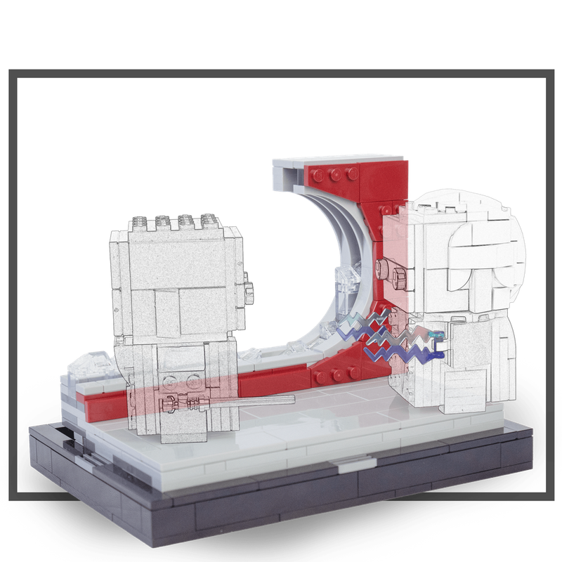 LEGO MOC Corouscant "Window Fight" Diorama-Base for BrickHeadz by Brix ...