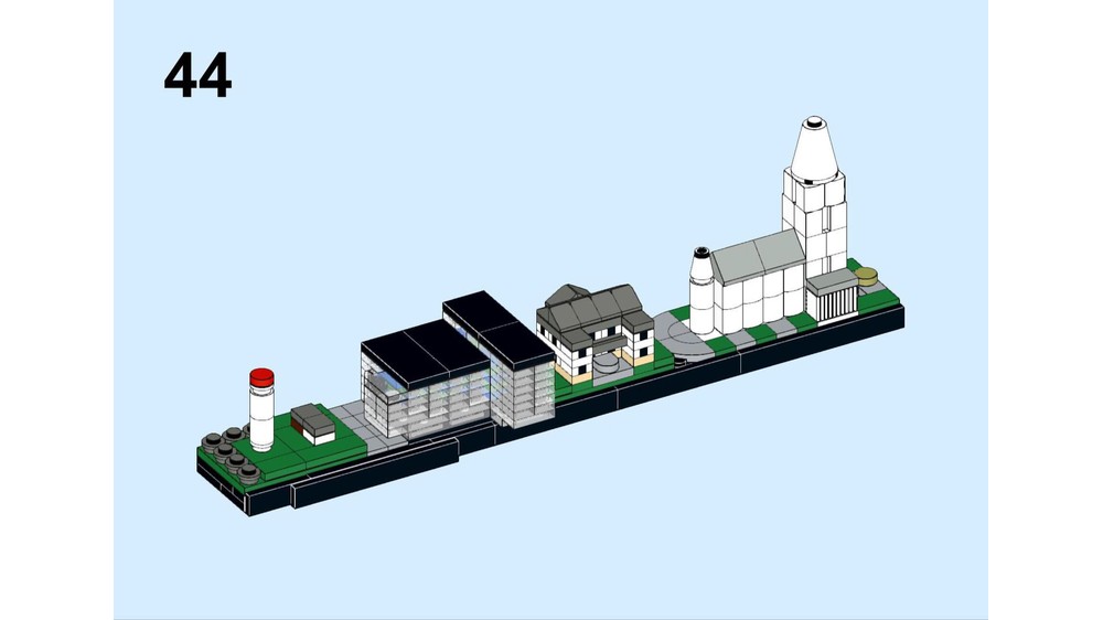 LEGO MOC Reykjavik Architecture Skyline (Iceland) by Tiny Bricks ...