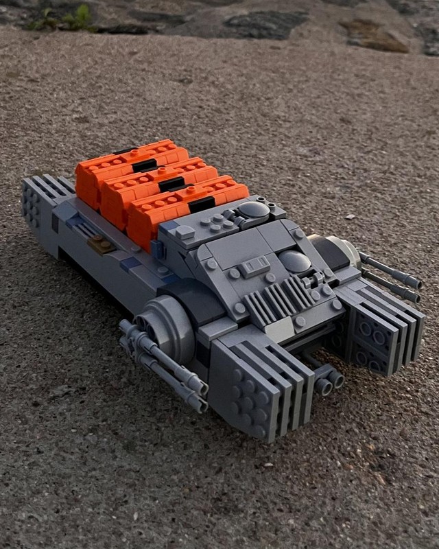 LEGO MOC Imperial hover tank moc by Ethan_B_27_ | Rebrickable - Build ...