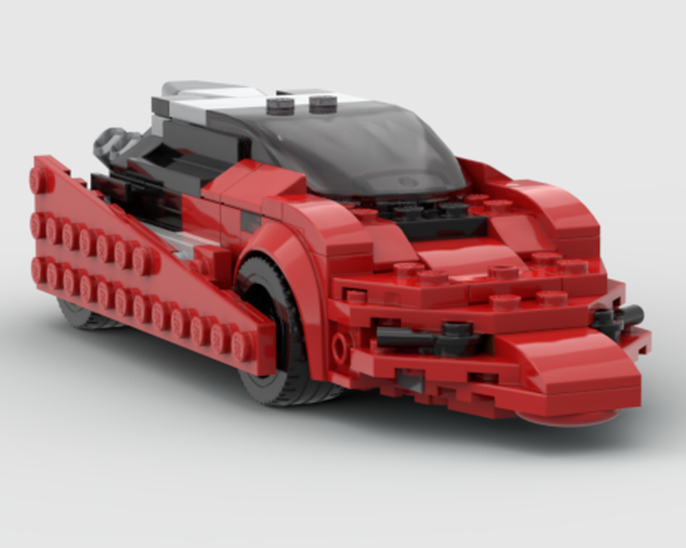 LEGO MOC Hot rod by The Lego Brothers | Rebrickable - Build with LEGO