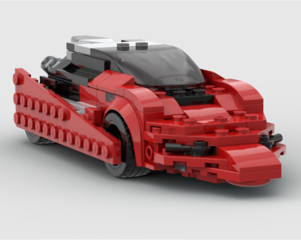 LEGO MOC Hot rod by The Lego Brothers | Rebrickable - Build with LEGO