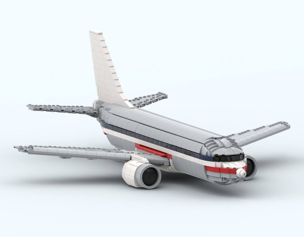 LEGO MOC-234010 Boeing 737-300 by C0NN3RY | Rebrickable - Build with LEGO