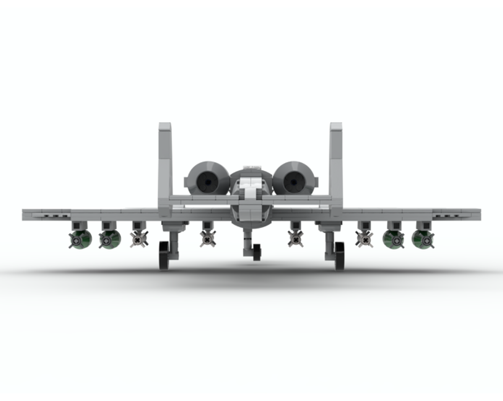 LEGO MOC A-10 Thunderbolt II 1:48 Scale by JojoTheBuilder | Rebrickable ...