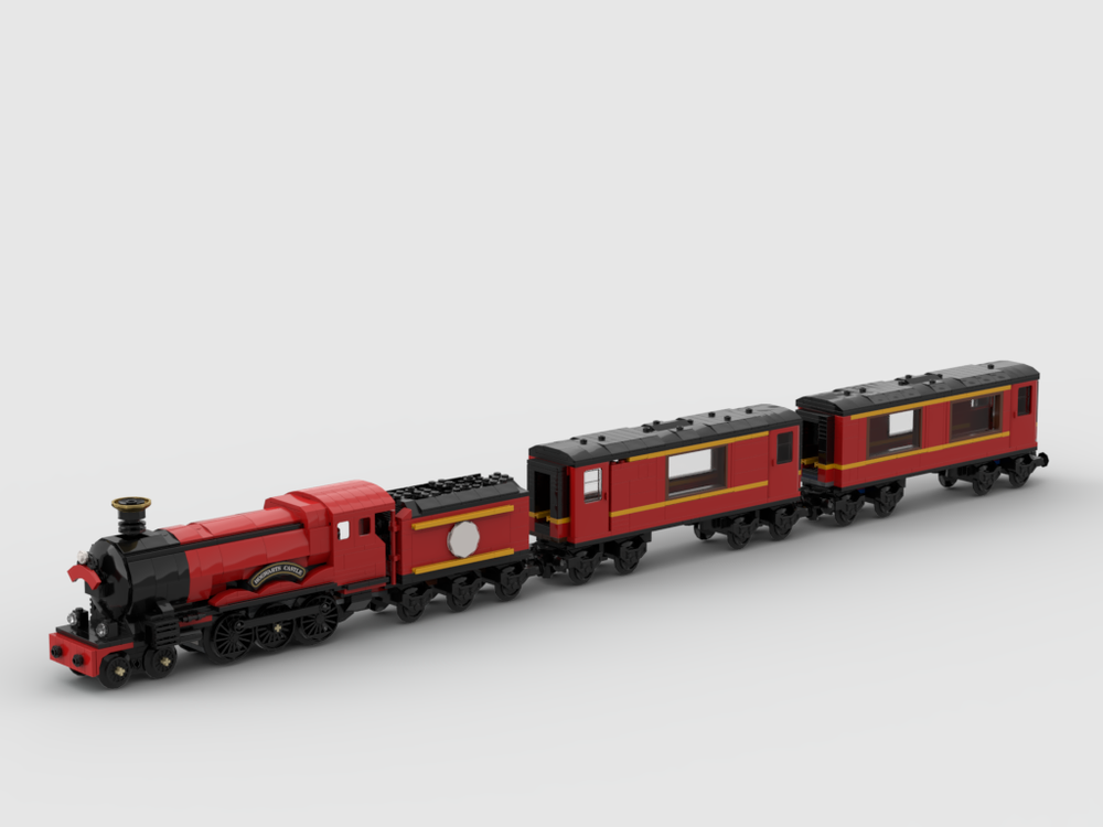 LEGO MOC Wizarding World - Train Double Carriages by gavgavgav123 ...