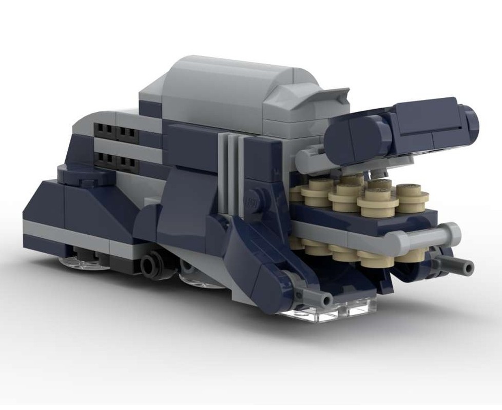 LEGO MOC Micro MTT-CIS with Removable Droid Rack by SB-22 Designs ...