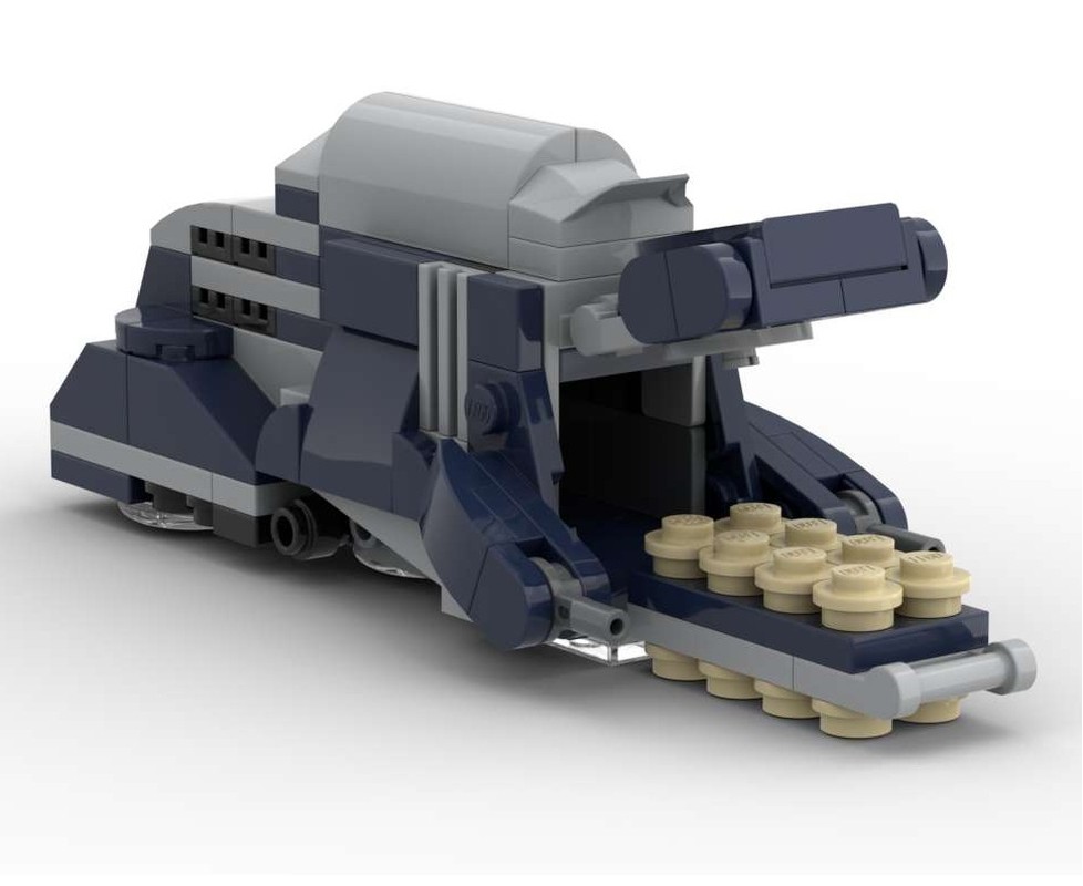 LEGO MOC Micro MTT-CIS with Removable Droid Rack by SB-22 Designs ...