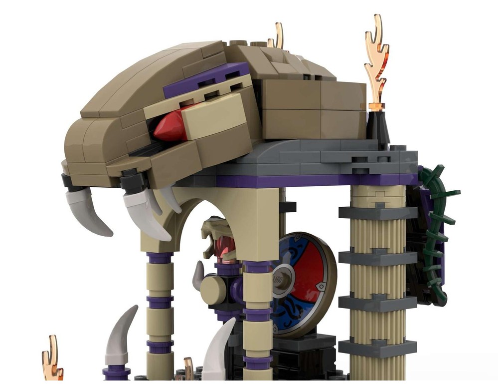 LEGO MOC-234031 NINJAGO - Chen's Throne by bennytheonly | Rebrickable ...
