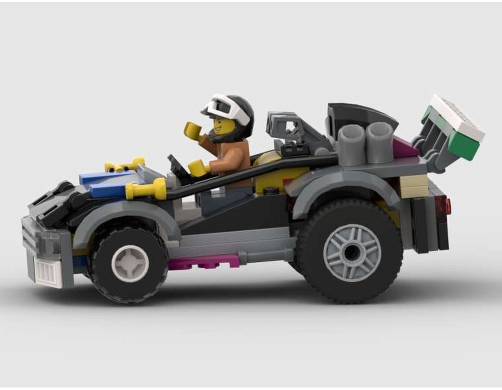 LEGO MOC 60288 Sand Racing Car by dLegooo | Rebrickable - Build with LEGO