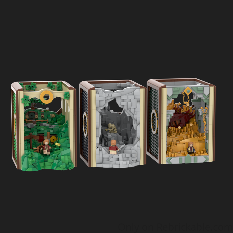 LEGO MOC-234042 Book Nook - Bilbo's Adventure by rebelnili ...