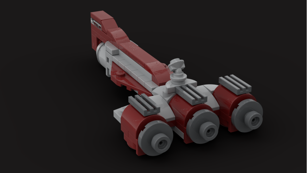 LEGO MOC Republic Cruiser by AbvAvrgUndrAchvr | Rebrickable - Build ...