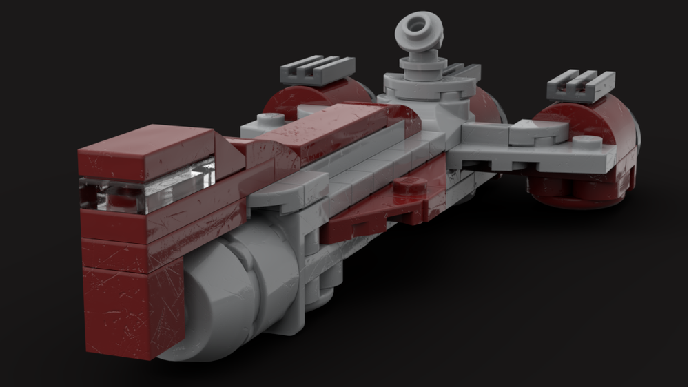 LEGO MOC Republic Cruiser by AbvAvrgUndrAchvr | Rebrickable - Build ...