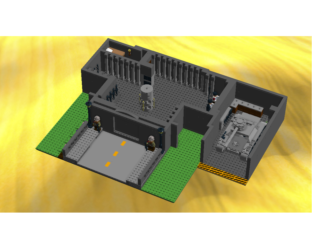 LEGO MOC Updated german bunker by SlimyHairBall1229 | Rebrickable ...