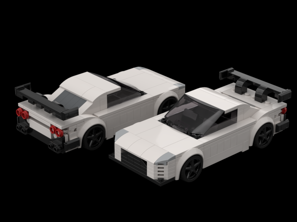 LEGO MOC Nissan r35 by WNbuilder | Rebrickable - Build with LEGO