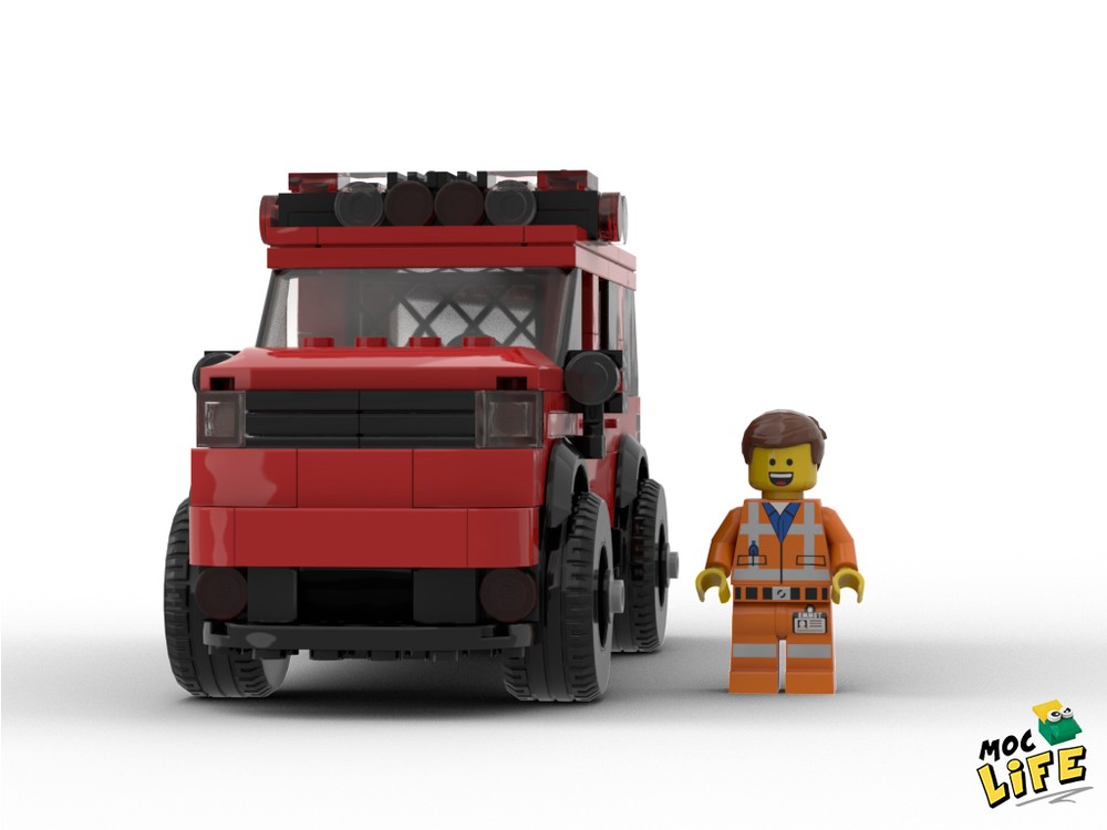 LEGO MOC Dodge Durango first responder by MocLife | Rebrickable - Build ...