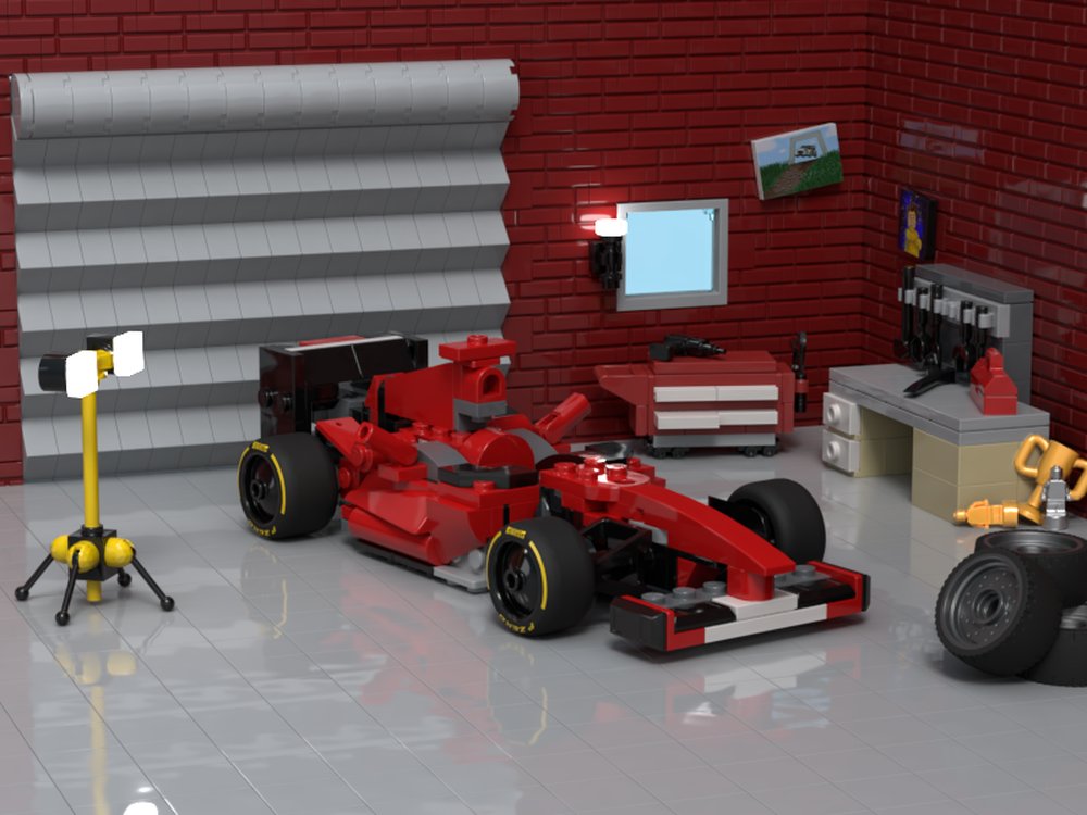 LEGO MOC-234093 Ferari F2004 (Alternate build of set 77242) by Teddie ...