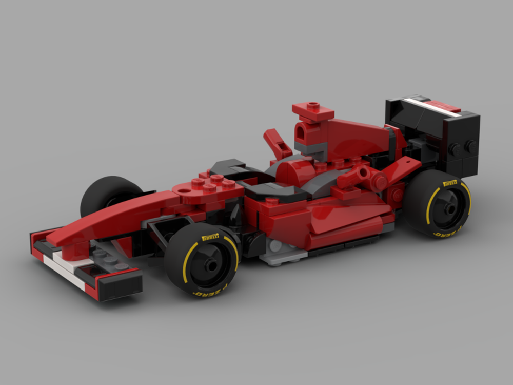 LEGO MOC-234093 Ferari F2004 (Alternate build of set 77242) by Teddie ...