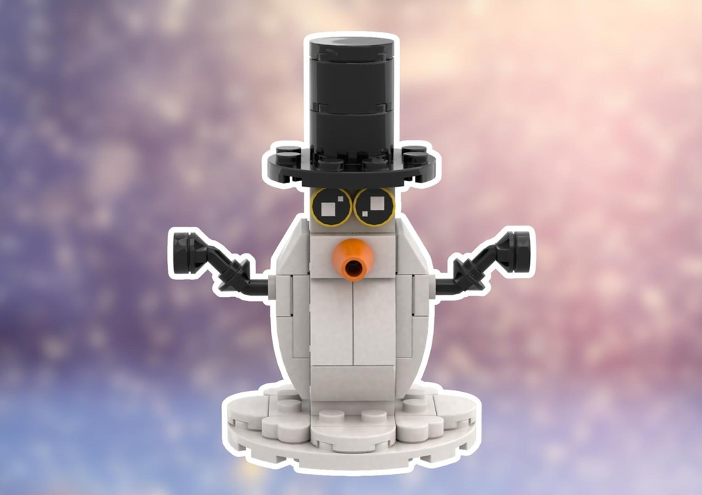 LEGO MOC SNOWMAN by BrickNstories (Théo) | Rebrickable - Build with LEGO