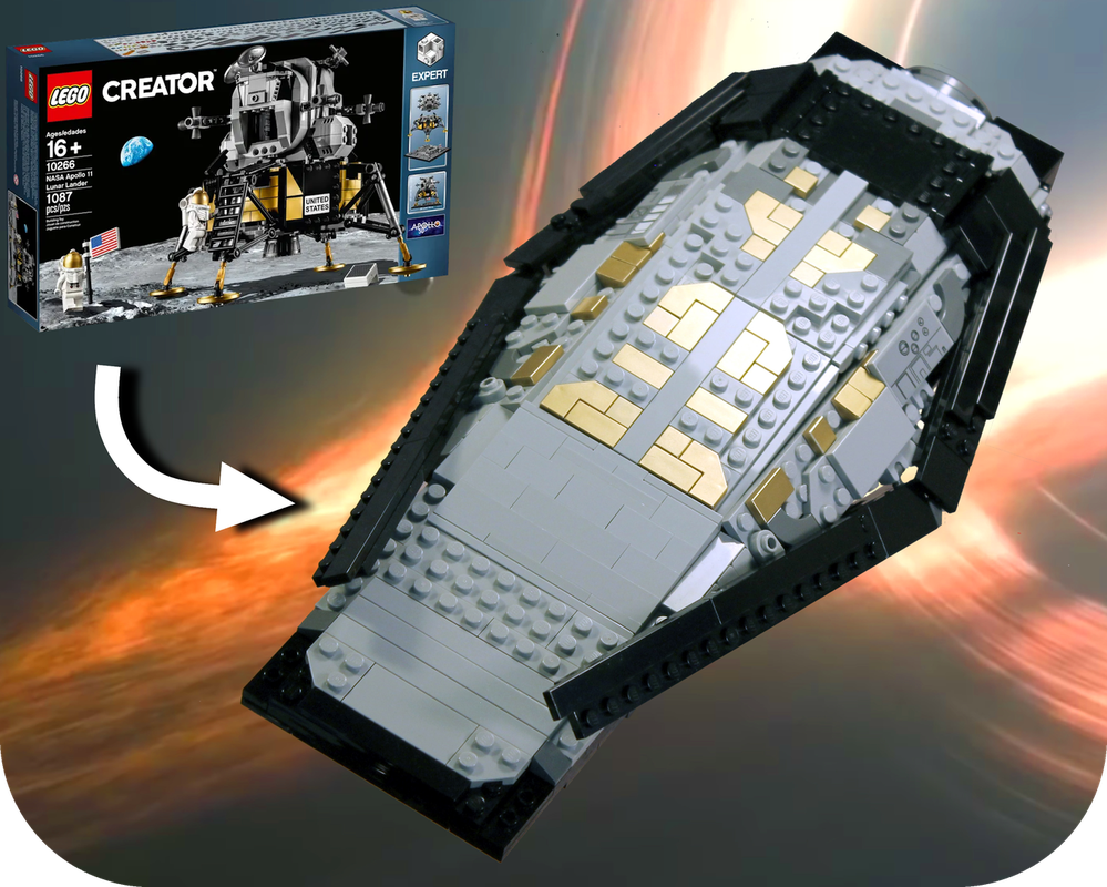 LEGO MOC Interstellar Ranger | 10266 NASA Apollo 11 Lunar Lander alt ...