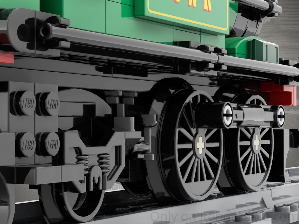 LEGO MOC-234145 GWR 1400 Class by Mikey_Brickalloti | Rebrickable ...