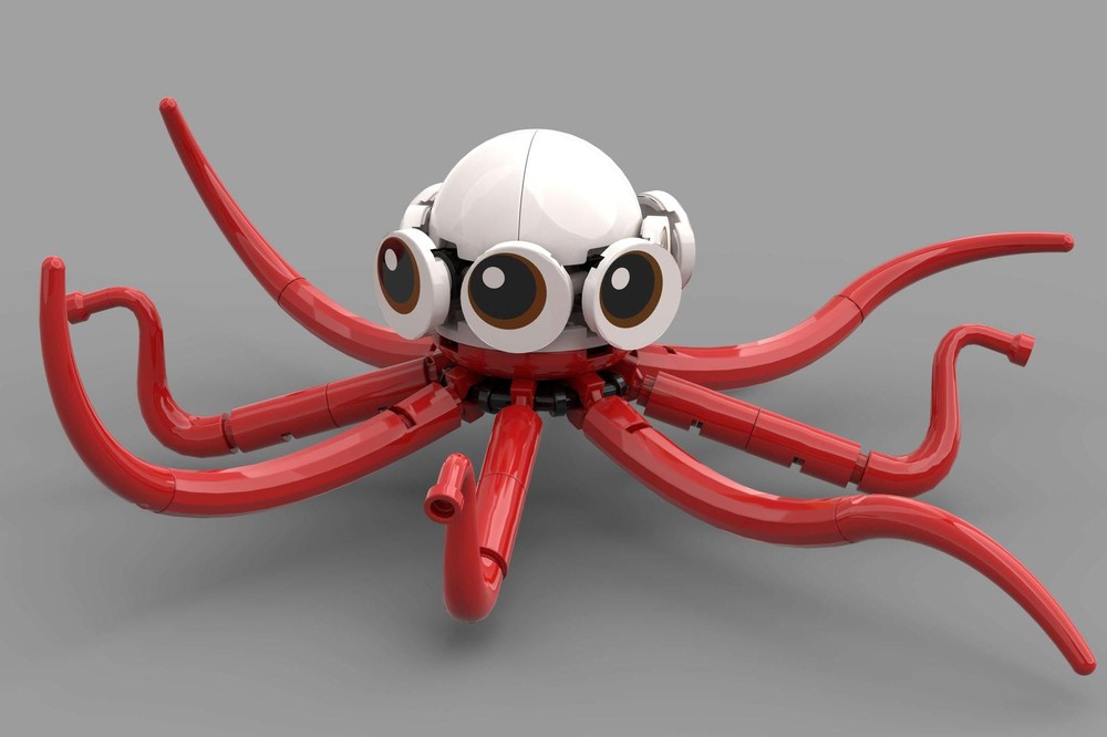 LEGO MOC-234150 Eyeball Alien (T. Ocellus) - Alien: Earth by Menapian ...
