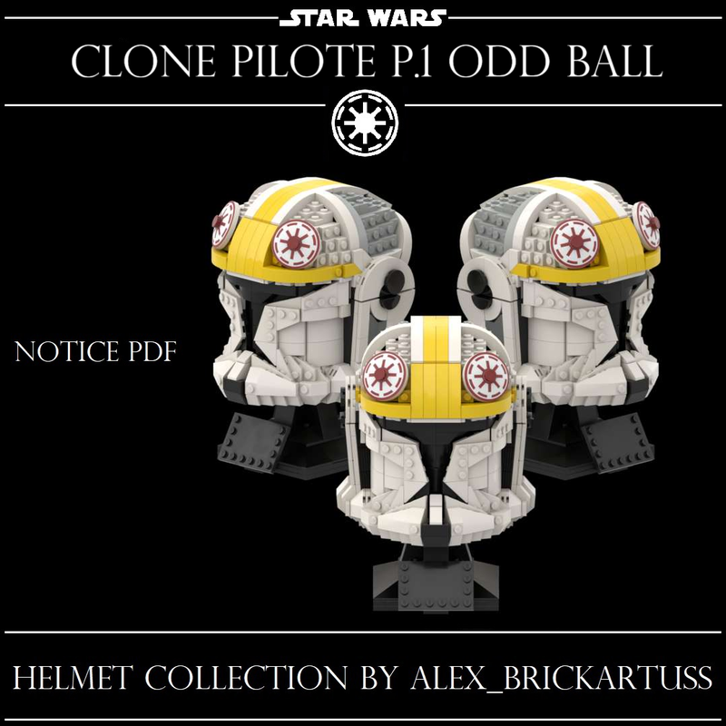 LEGO MOC-234152 Helmet Clone Pilote phase 1 Odd Ball by Alex ...