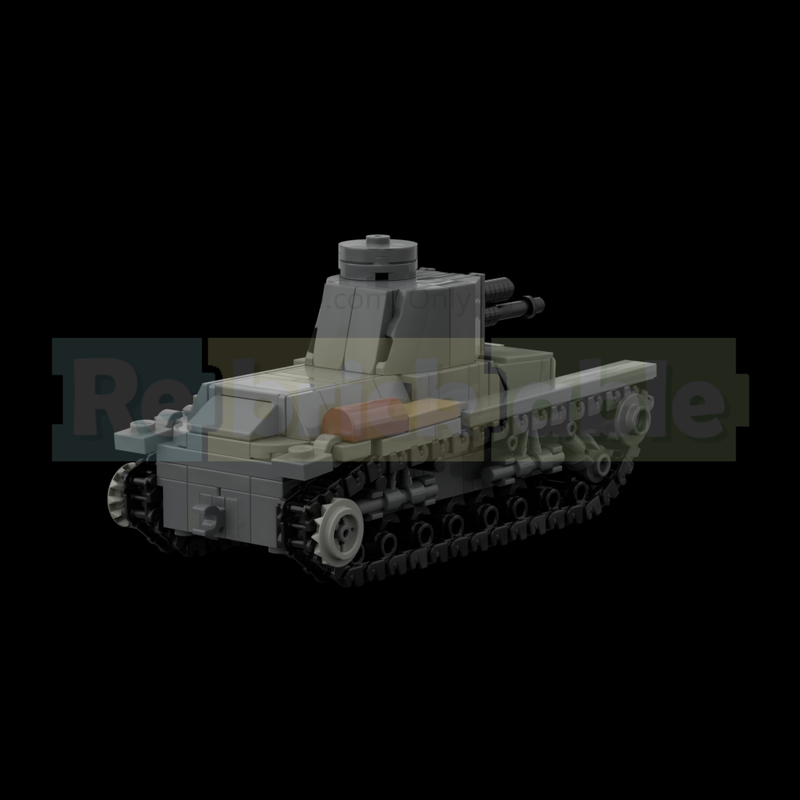 LEGO MOC LEGO ww2 Panzer 35t by Romainww2 | Rebrickable - Build with LEGO