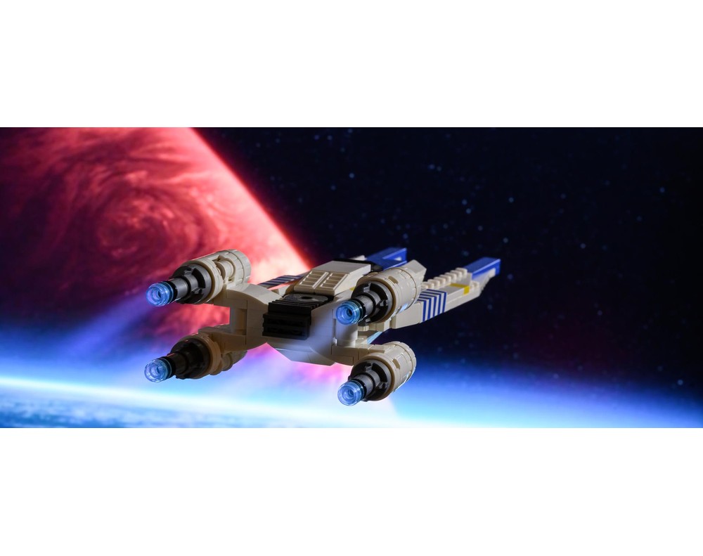 LEGO MOC-234162 U Wing UT-60D Mini Scale 1:100 by ImplodedHamster ...