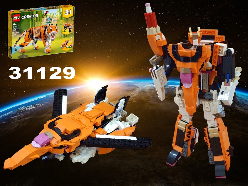 LEGO MOC VF-1 Valkyrie (Macross) / Jetfire (g1 Transformers) using lego ...