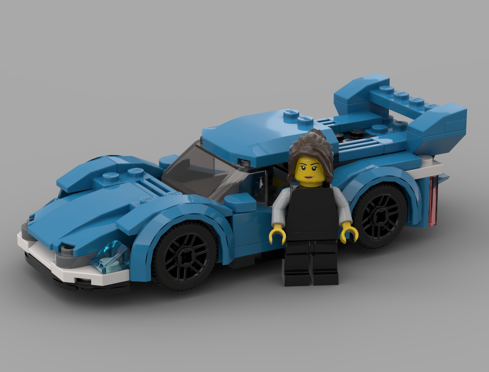 LEGO MOC Modern Le Mans Hypercar by Welsh Dynasty Builds | Rebrickable ...
