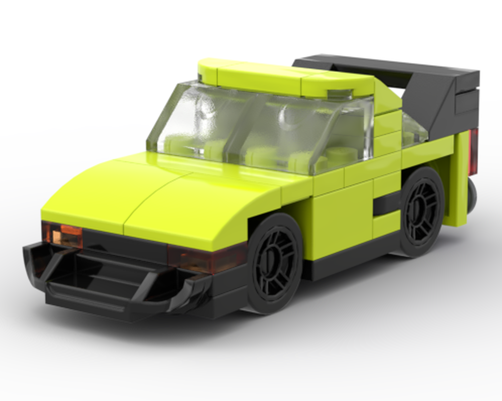 LEGO MOC 4 Stud Wide Custom 1986 Toyota Supra by MOCStar | Rebrickable ...