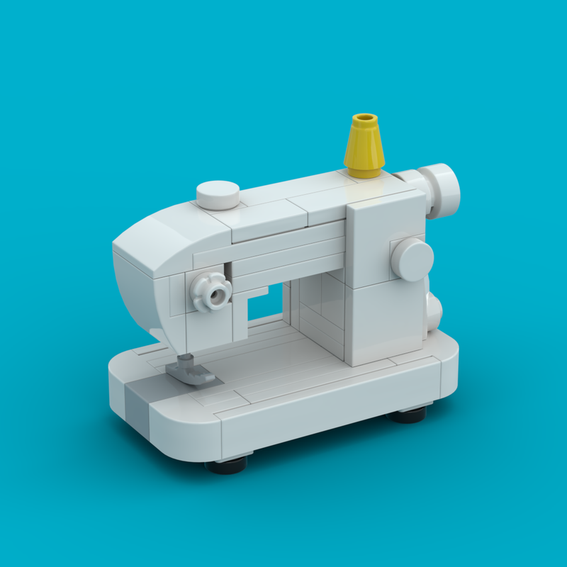 LEGO MOC-234185 Sewing Machine by Danielbrickson | Rebrickable - Build ...