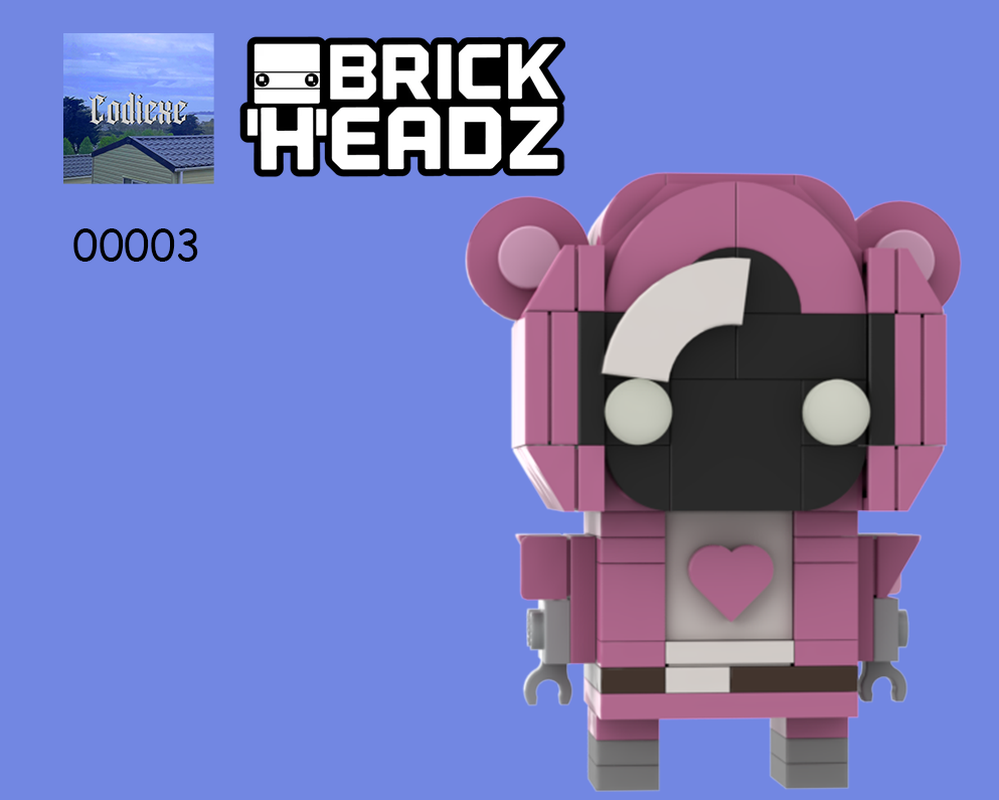LEGO MOC Raven Team Leader, Cuddle Edit Style Brickheadz (Fortnite) by ...