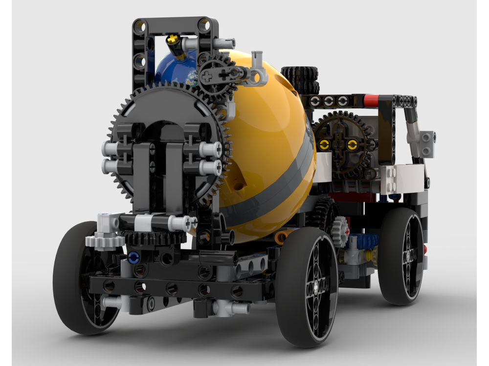 LEGO MOC-234202 Concrete Mixer Truck by Raptor9889 | Rebrickable ...