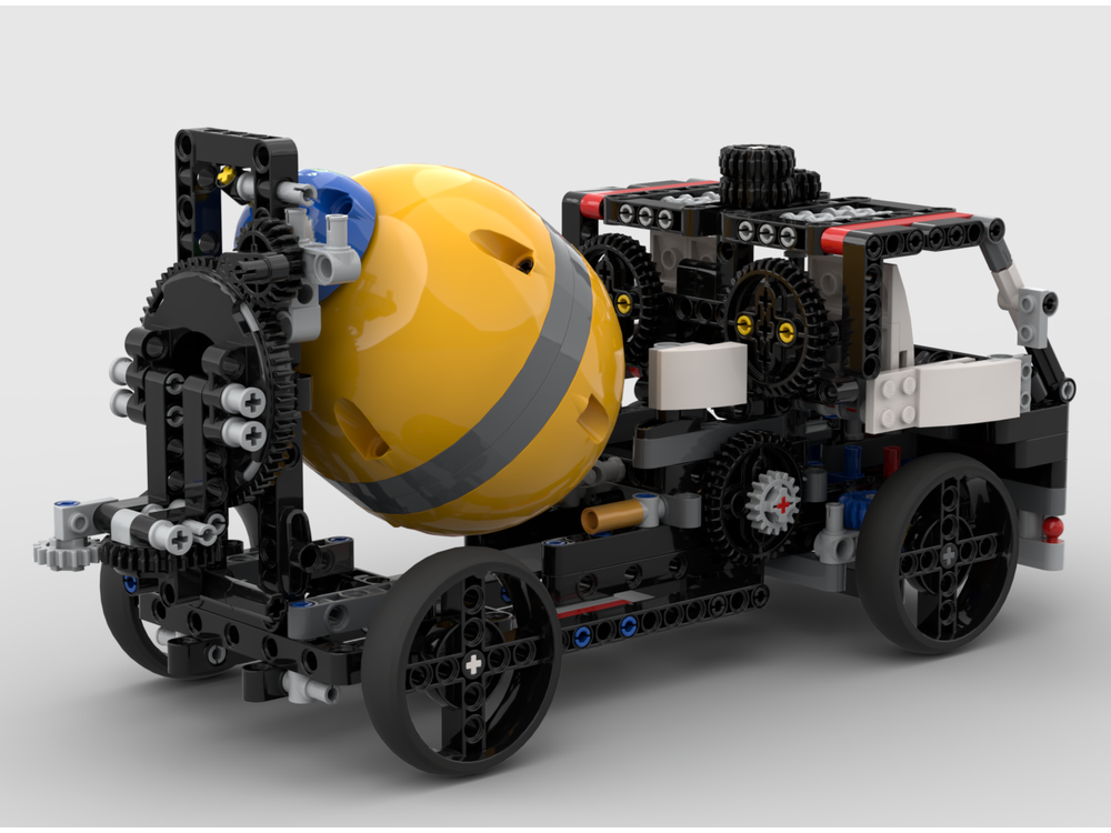 LEGO MOC-234202 Concrete Mixer Truck by Raptor9889 | Rebrickable ...