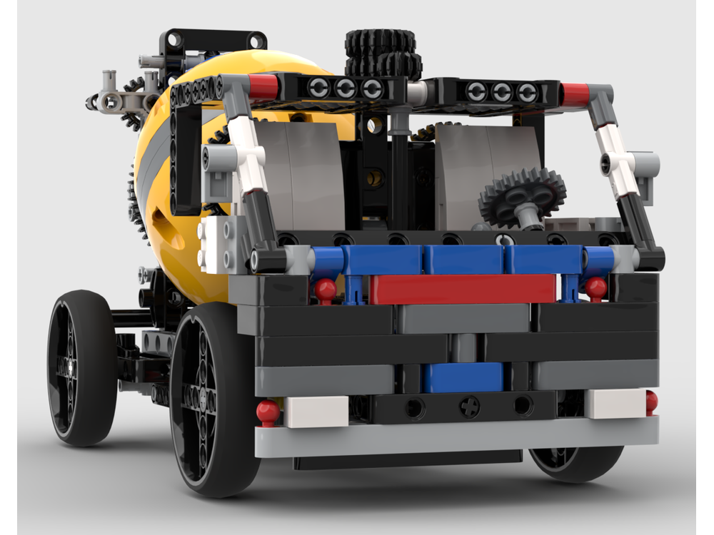 LEGO MOC-234202 Concrete Mixer Truck by Raptor9889 | Rebrickable ...