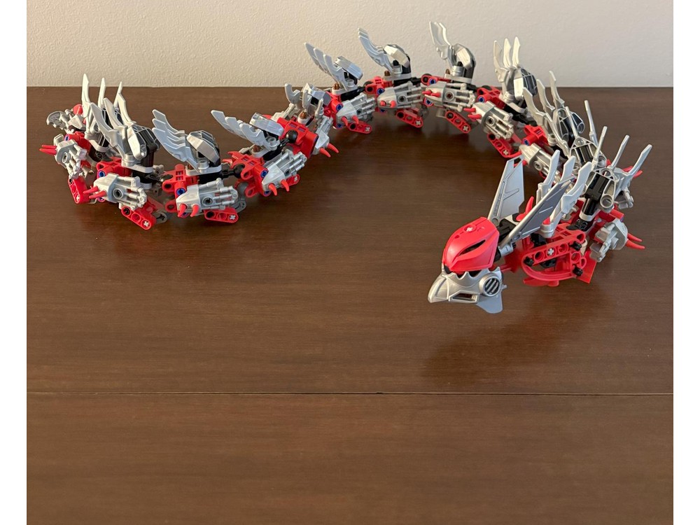 LEGO MOC Rahkshi-Headed Serpent by cspilker | Rebrickable - Build with LEGO