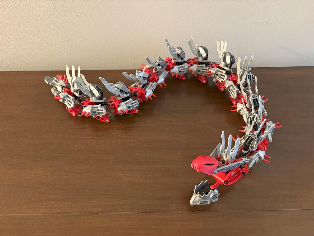 LEGO MOC Rahkshi-Headed Serpent by cspilker | Rebrickable - Build with LEGO